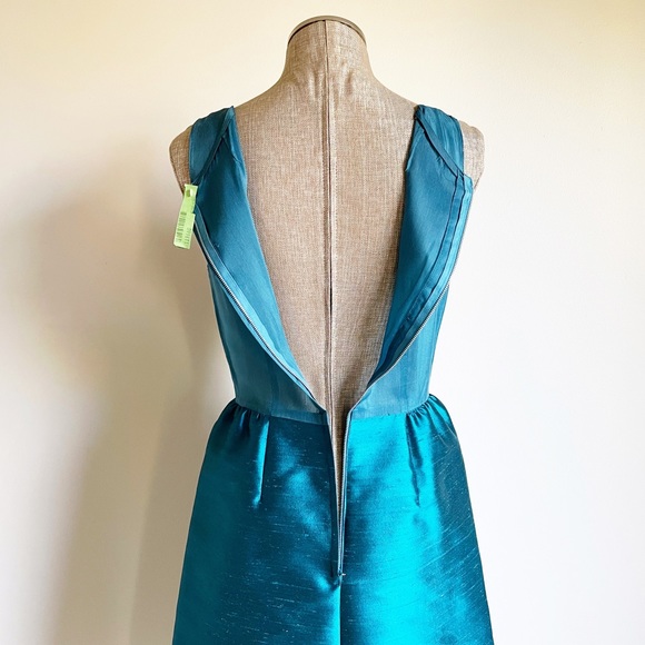 Vintage | Dresses | Vintage Blue Silk 2 Piece Dress Set | Poshmark